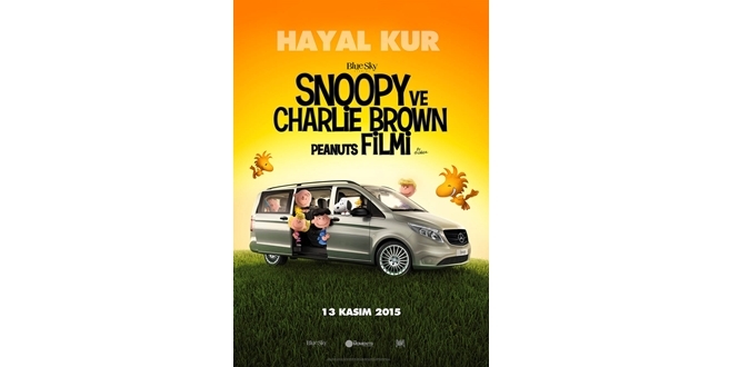 Mercedes-Benz Vito Tourer, Snoopy ve Charlie Brown ile biraraya geldi ...